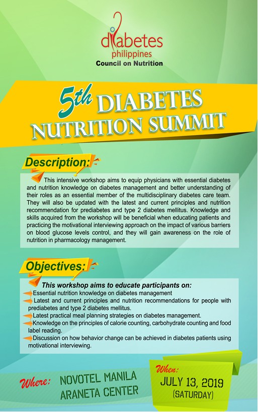 Nutrition - Diabetes Philippines Inc.