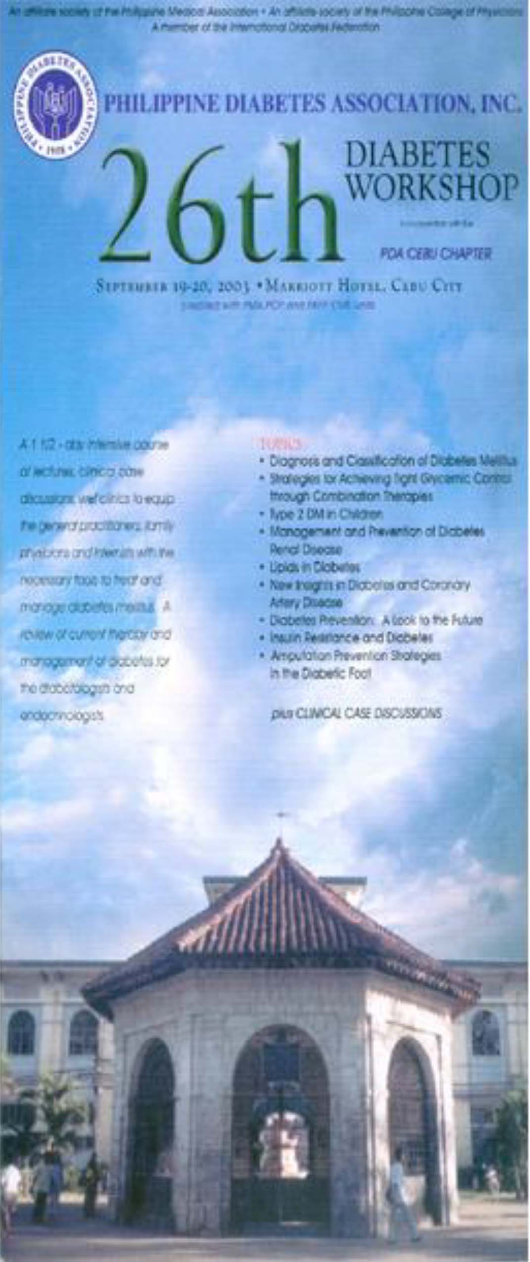 Workshops - Diabetes Philippines Inc.