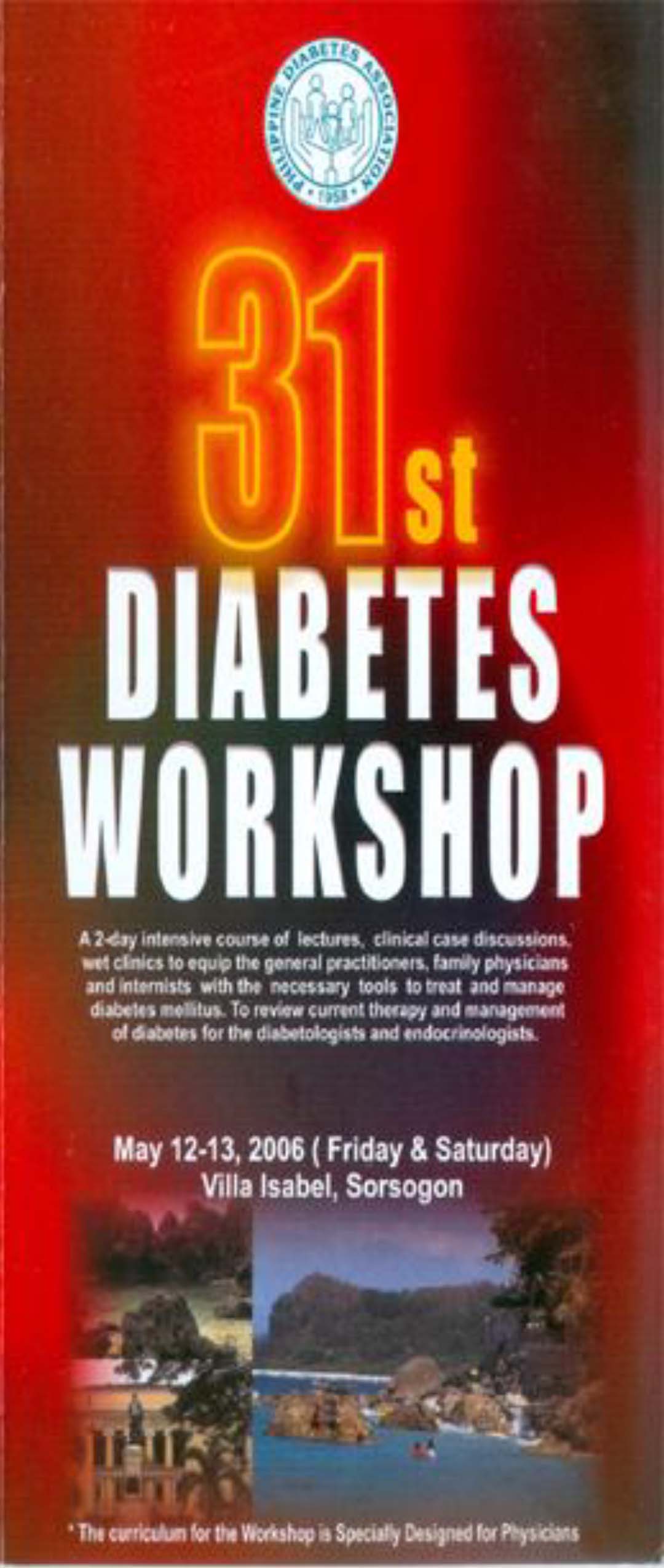 Workshops - Diabetes Philippines Inc.