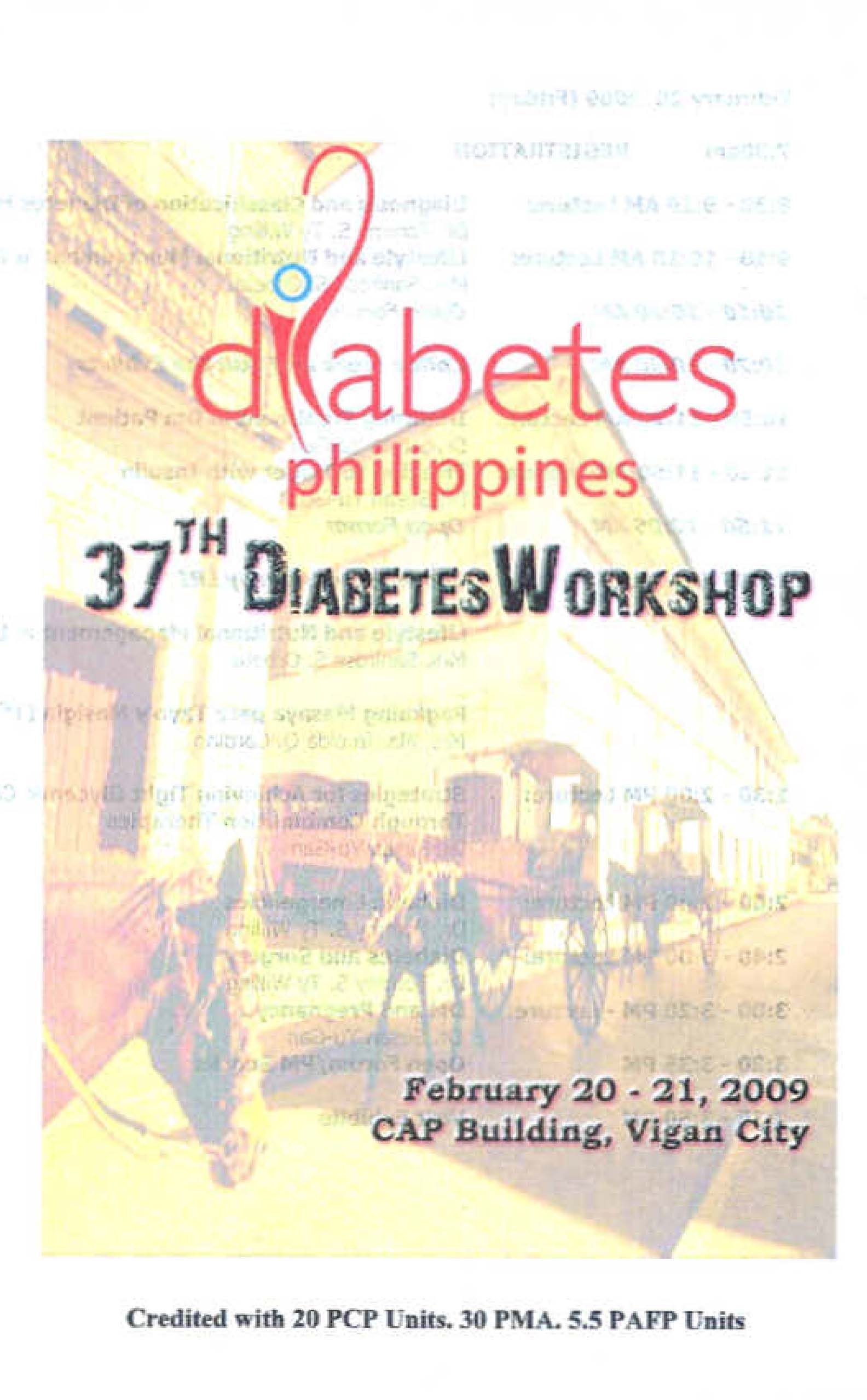 Workshops - Diabetes Philippines Inc.